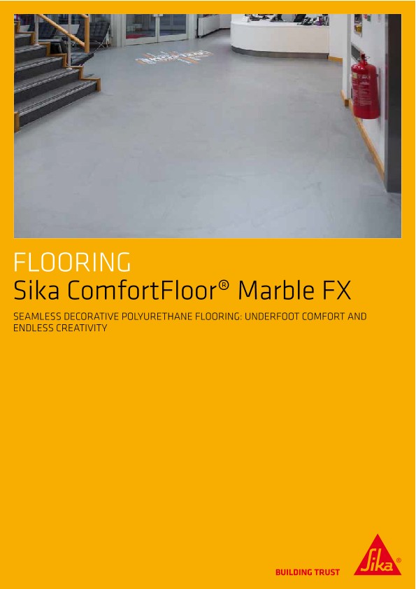 Artistic Floor Sika ComfortFloor® Marble FX